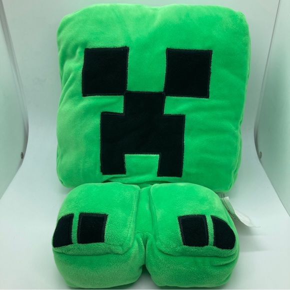 Mojang | Toys | Minecraft Plush Stuffed Creeper Pillow Buddy Soft ...
